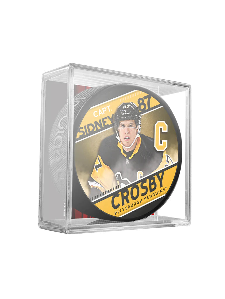 Crosby Puck Cube Captain Series – Certified Sports Memorabilia