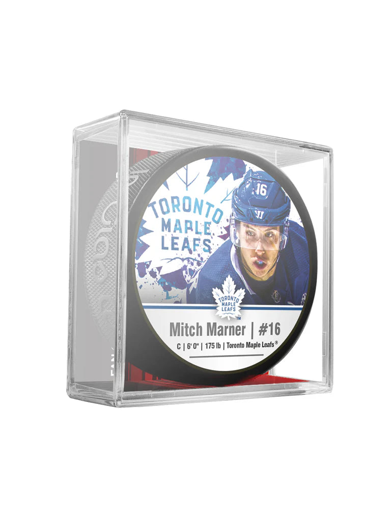 Marner Puck Acrylic Case – Certified Sports Memorabilia